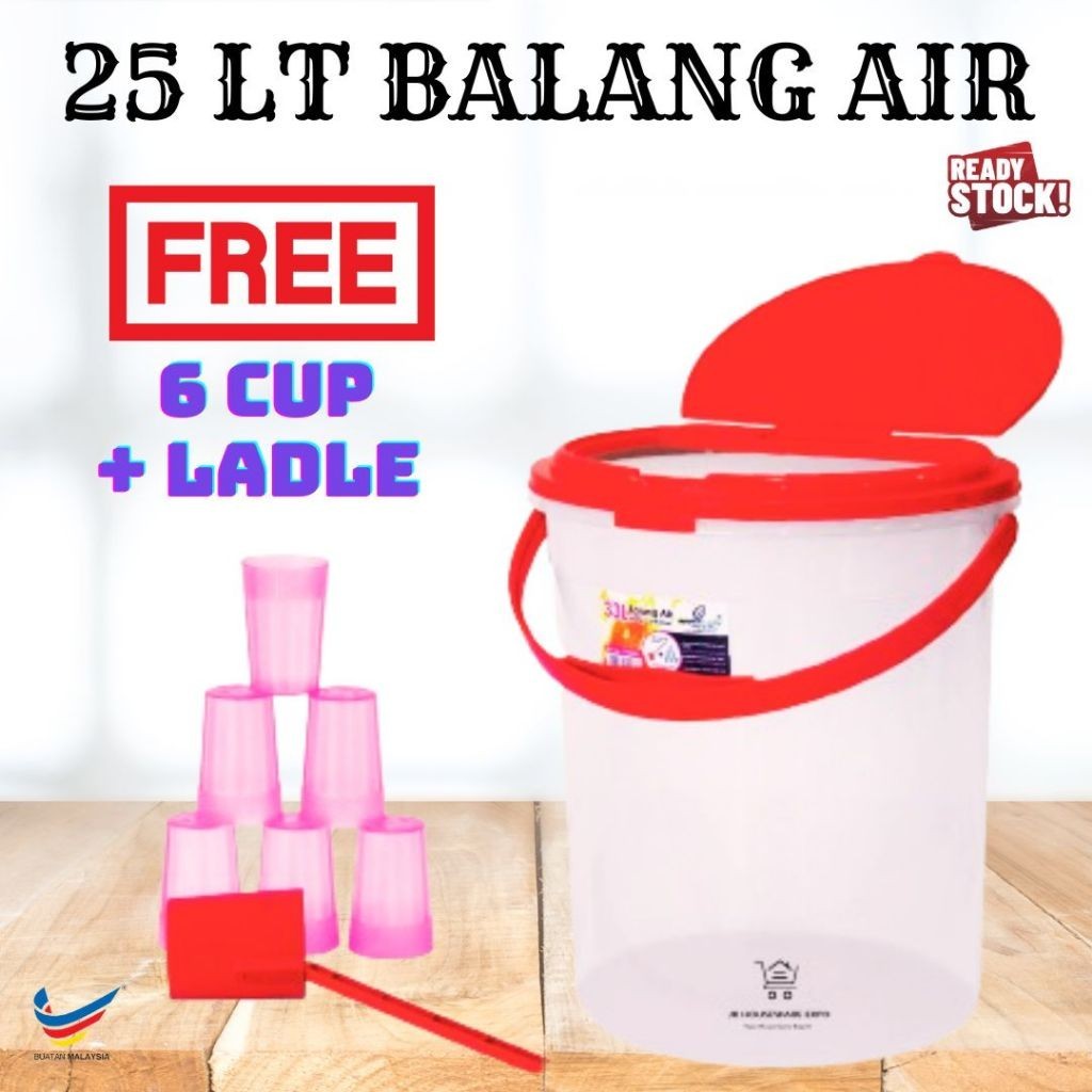 Balang Air 25LT Tebal Besar Food Grade Drinks Water Dispenser Tong ...