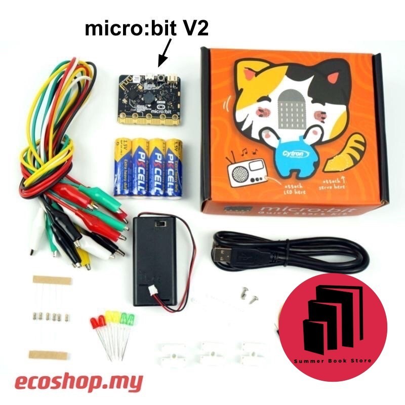 Microbit Quick Start Kit (with Microbit V2) - RBT - STEM -KSSR -Projek ...