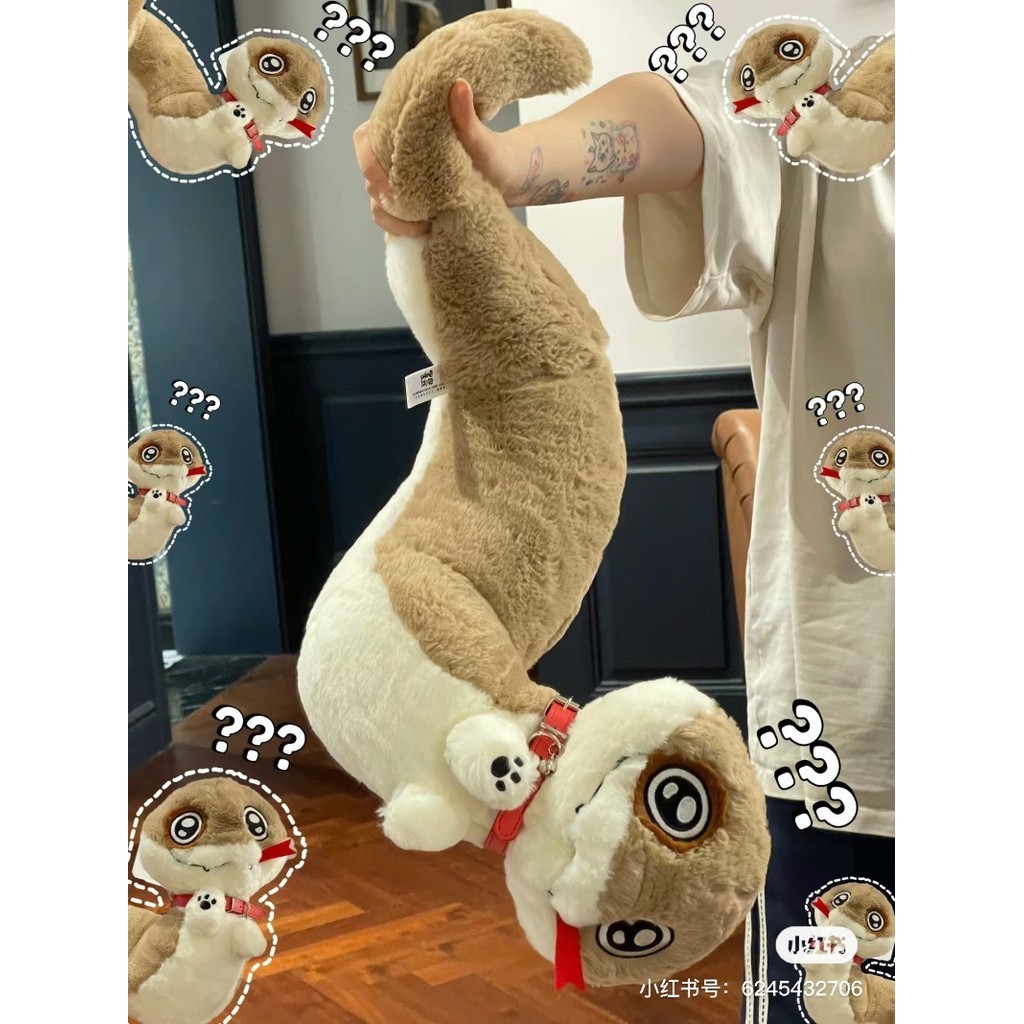 2in1 Dog Long Snake Plush Doll Soft Snake Teddy Bear Plush Toy Cute ...