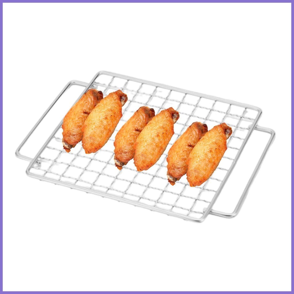 Stainless Steel BBQ Roasting Rack Outdoor BBQ Cooking Rack Grate ...