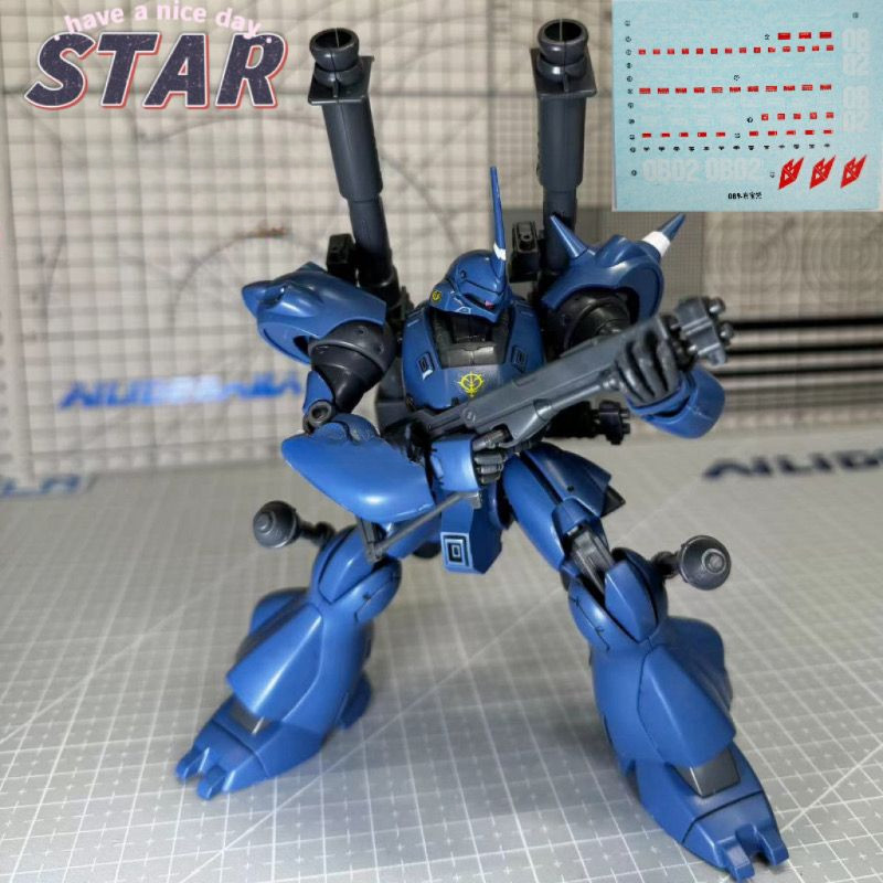 1/144 STAR- Kampfer MS-18E Assembly Model Gundam Movable Joint Mecha ...