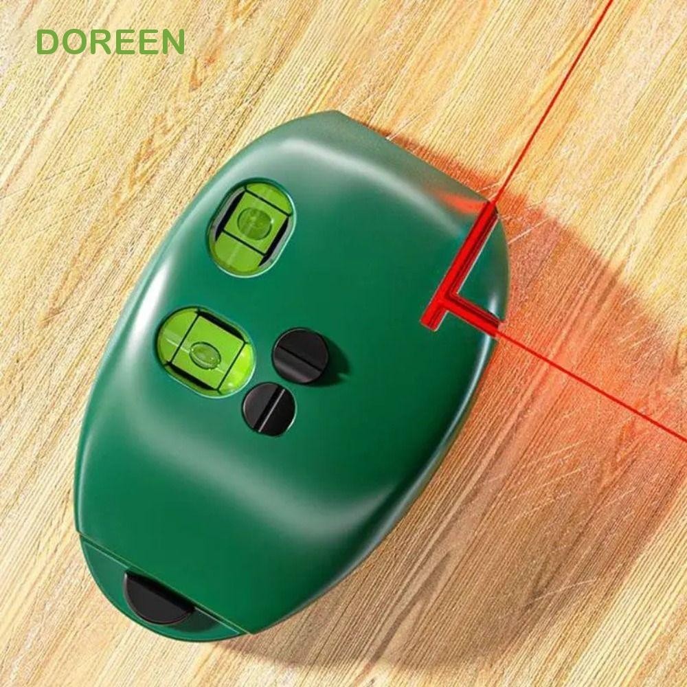 DOREEN Mouse Laser Level, Horizontal Line Infrared Right Angle Bubble ...