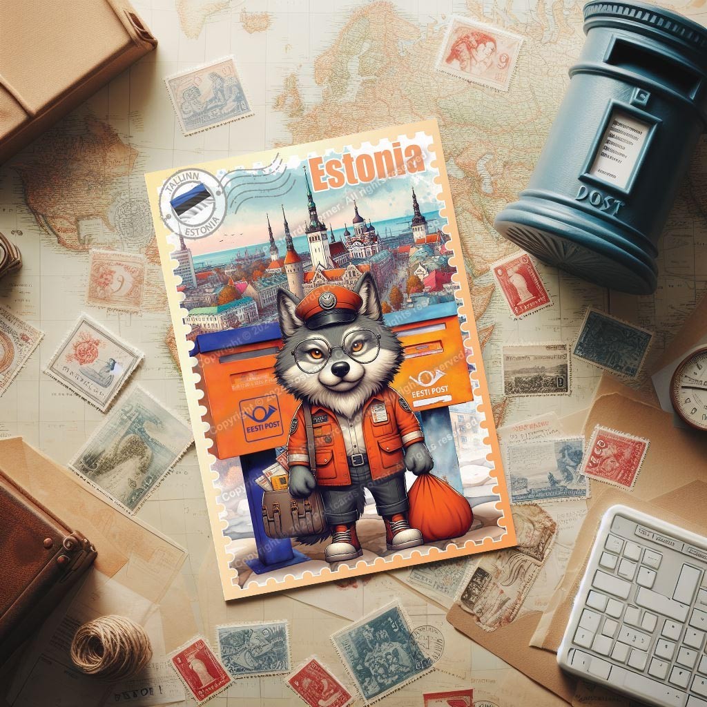 PCC WonderPost Countries Series 2 Estonia | Shopee Malaysia
