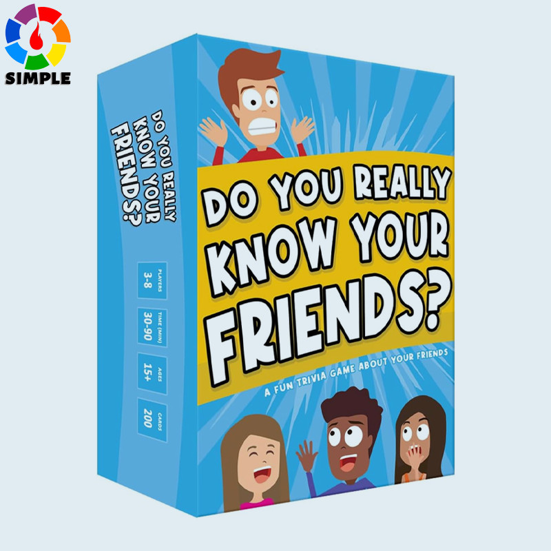 Do You Really Know Your Friends? The Ultimate Party Game for Adults and ...