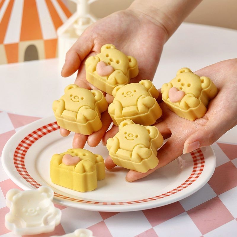 Butter Bear mooncake cetakan Perayaan Kuih Bulan mentega beruang baru ...