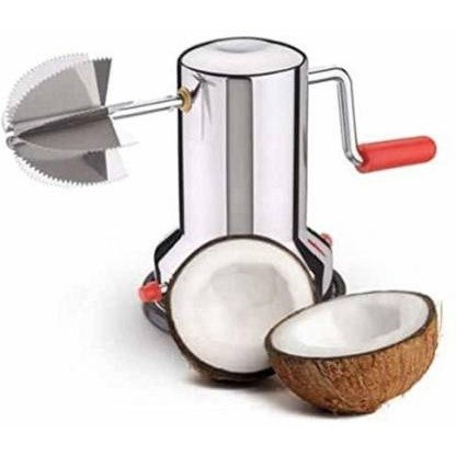 (Made in India) Stainless Steel Coconut Scraper / Mesin Parut Kelapa ...