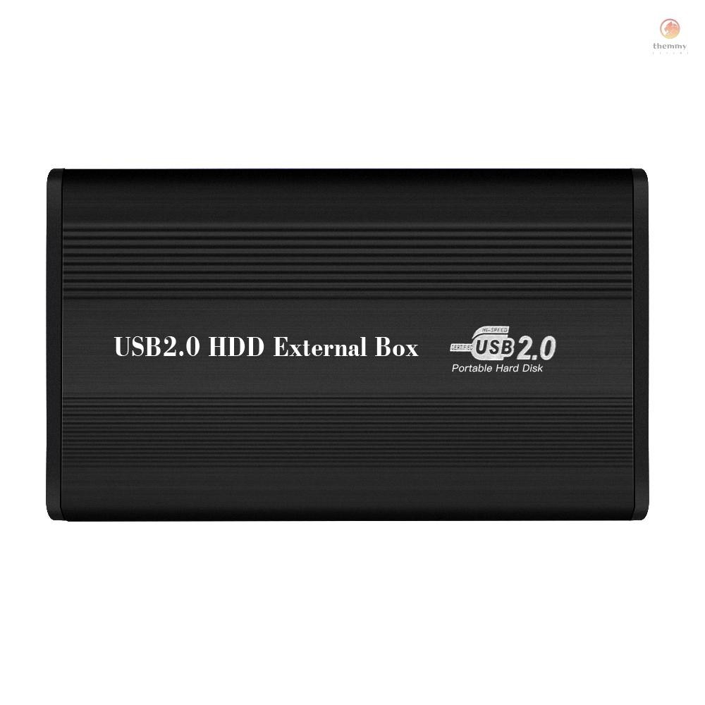 USB2.0 to IDE Hard Disk Case 2.5'' IDE HDD Enclosure Portable Hard Disk ...