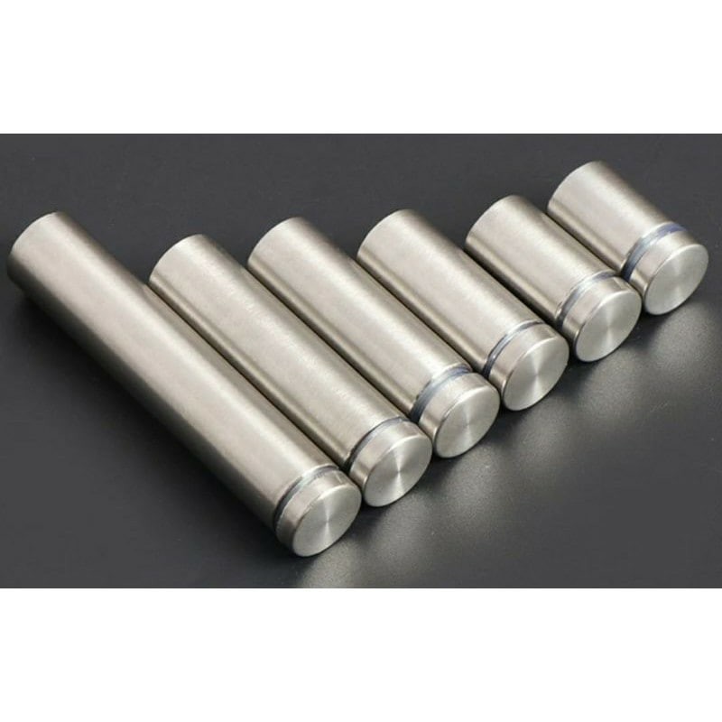 Ø19mm Ø25mm Stainless Steel Hollow Advertising Signboard Screw Fixing ...