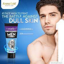 100% Original, Arena Gold Men Face Wash with Foaming expert (60g) - from Pakistan | Shopee Malaysia