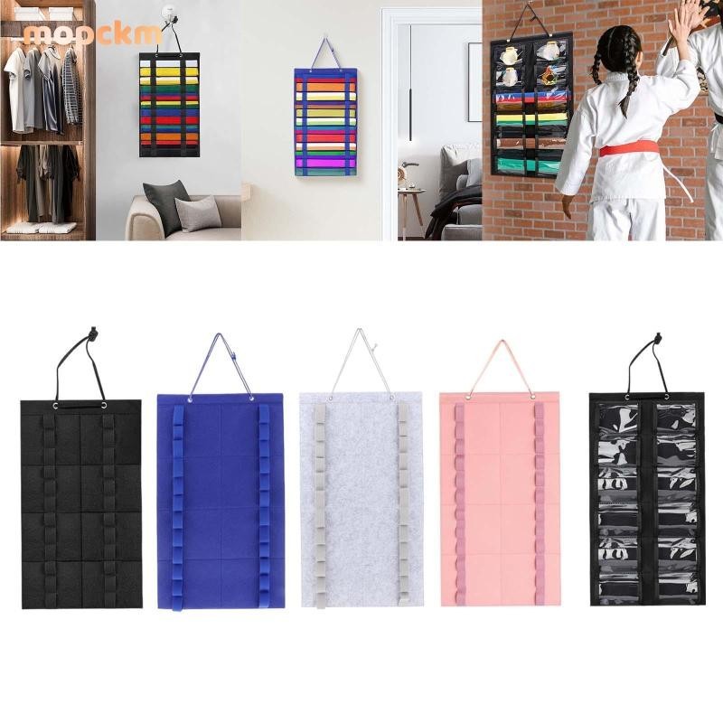 [mopckm] Hanging Display Karate Belt Display Belt Holder Kids Adults ...