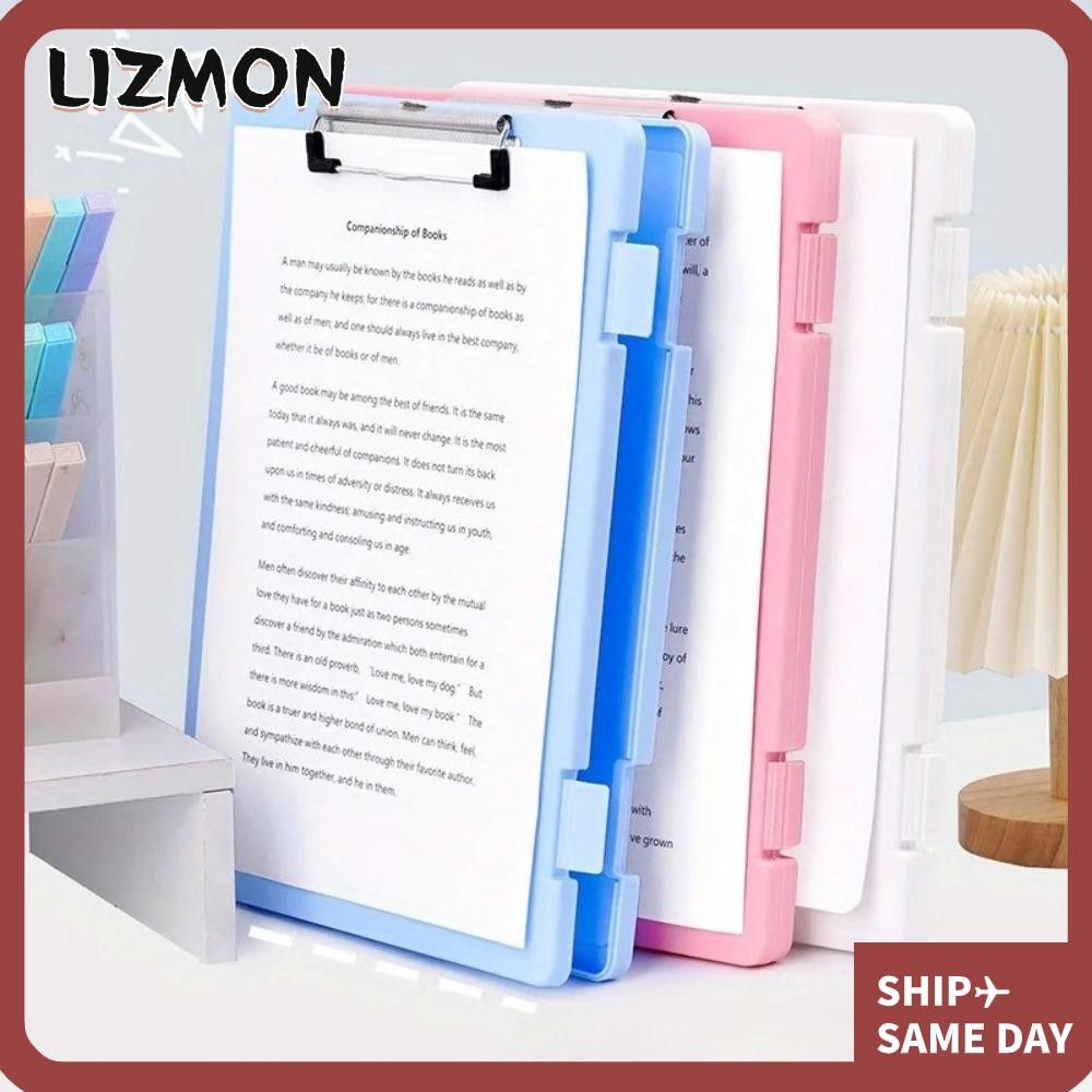 LIZMON Certificate File Container, Writing Board Plastic Document ...