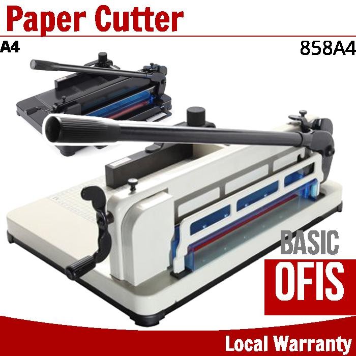Heavy Duty Guillotine Machine Max 40mm A3 A4 Paper Cutter Thickness ...