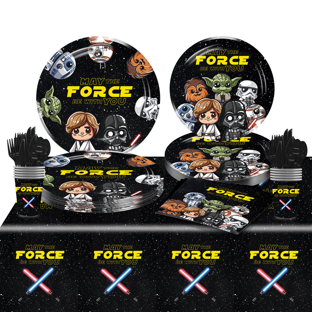 Star Wars Movie Theme Party Decoration Superman Hero Monster Cartoon ...