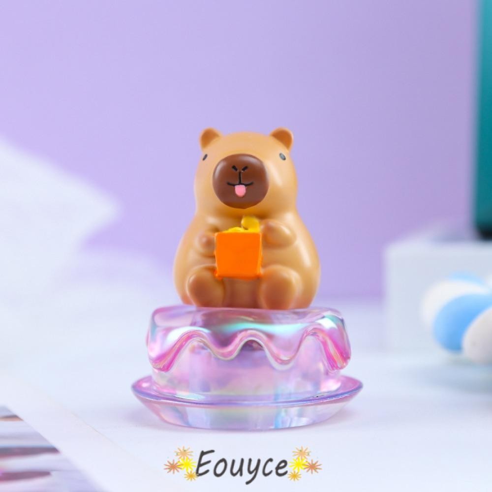 EOUYCE Capybara Box, Action Figures Mini Capibara Capybara Figurine ...