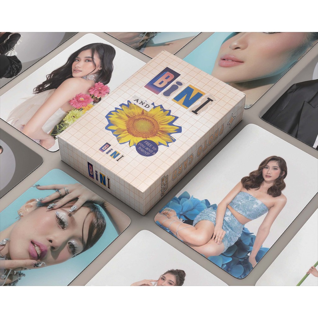 30-124pcs BINI Jollibee Photocard I Feel Good PANTROPIKO CHERRY ON TOP Laser Hologram Lomo Cards ...