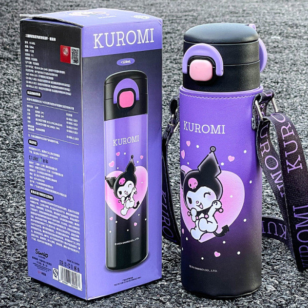 botol air kuromi botol air tahan sejuk kuromi Sanrio Kulomi Kids Thermos Mug 2024 Model Baharu ...