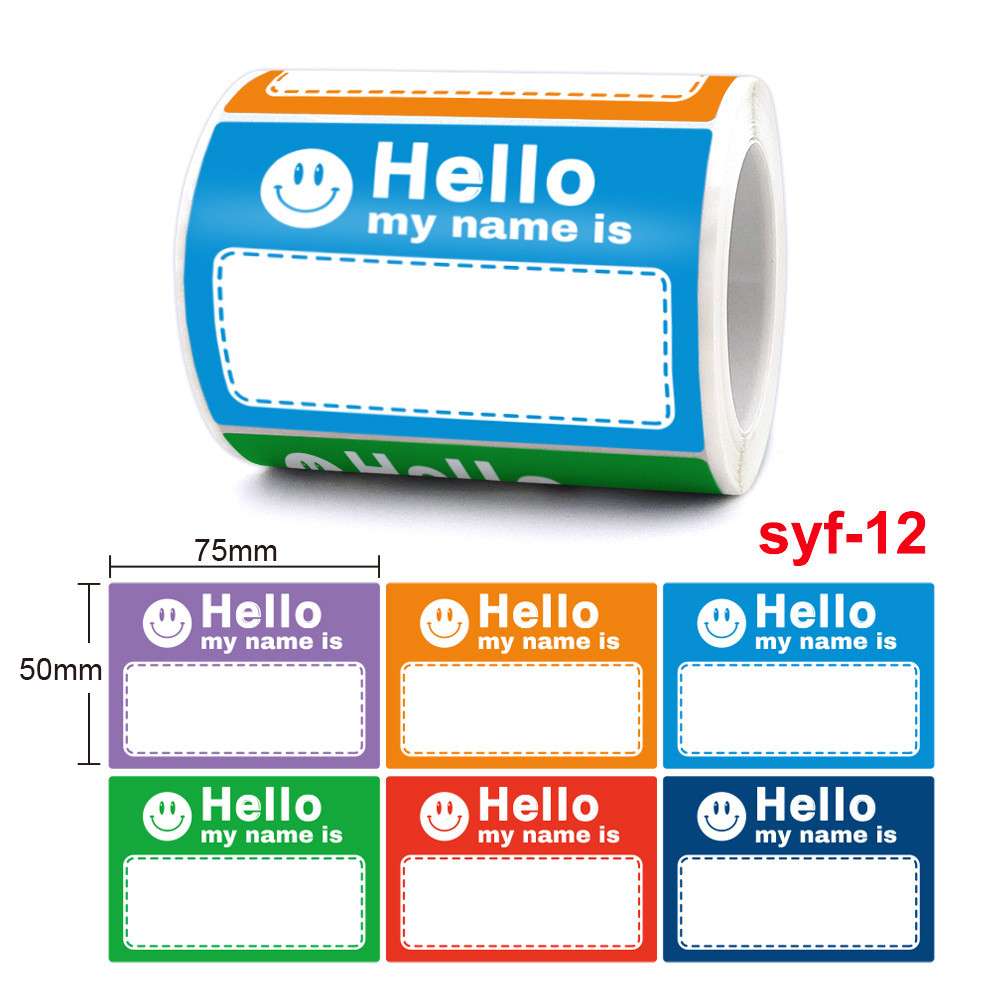 Amazon New Handwritten Name Tag Student Name Tag Business Name Tape ...