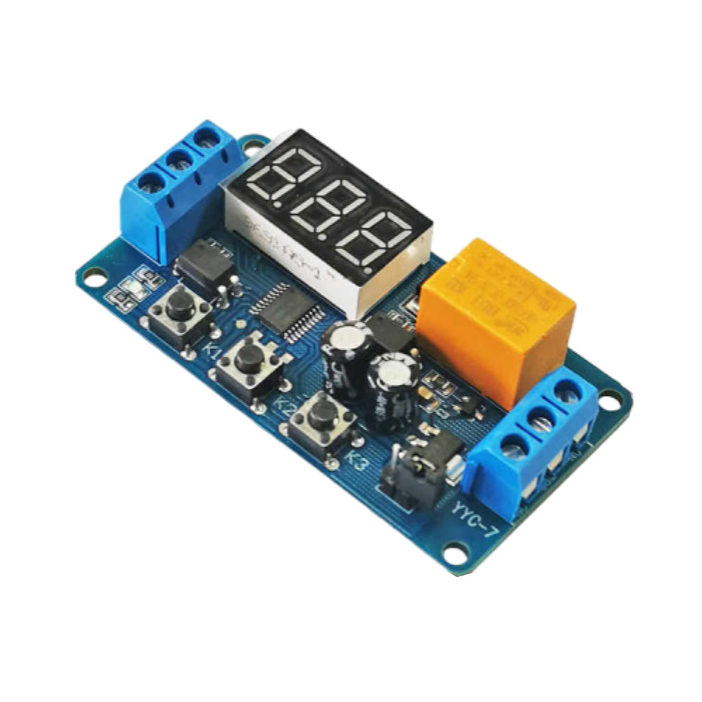 1 Channel Relay Module 3V-7V Trigger Delay Cycle Timing On/Off Switch 0 ...