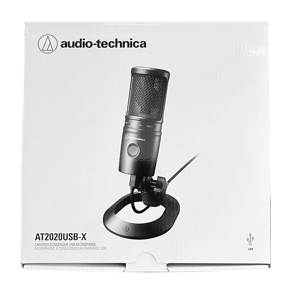 Audio-Technica AT2020USB-X Cardioid Condenser USB Microphone, for PC ...