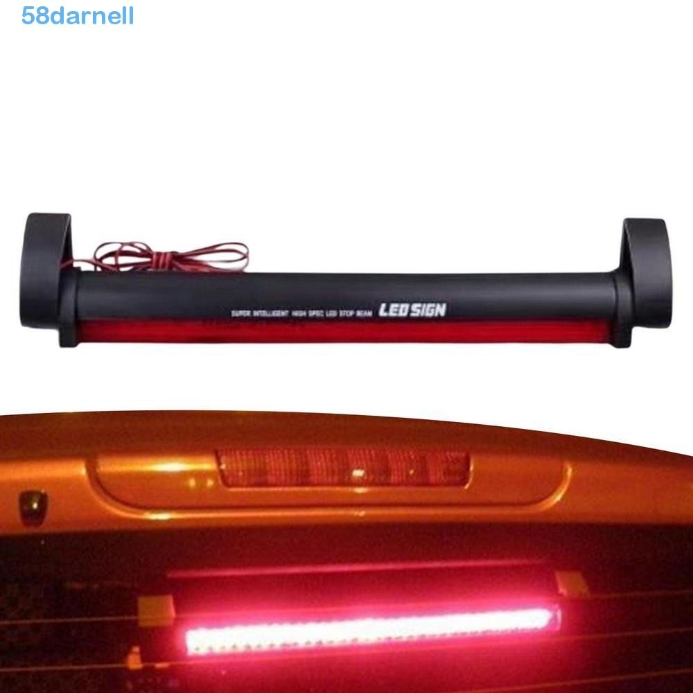 DARNELL Car Tail Brake Lamp 1PC Red Add-on Lamp 12V LED Indicators Stop ...