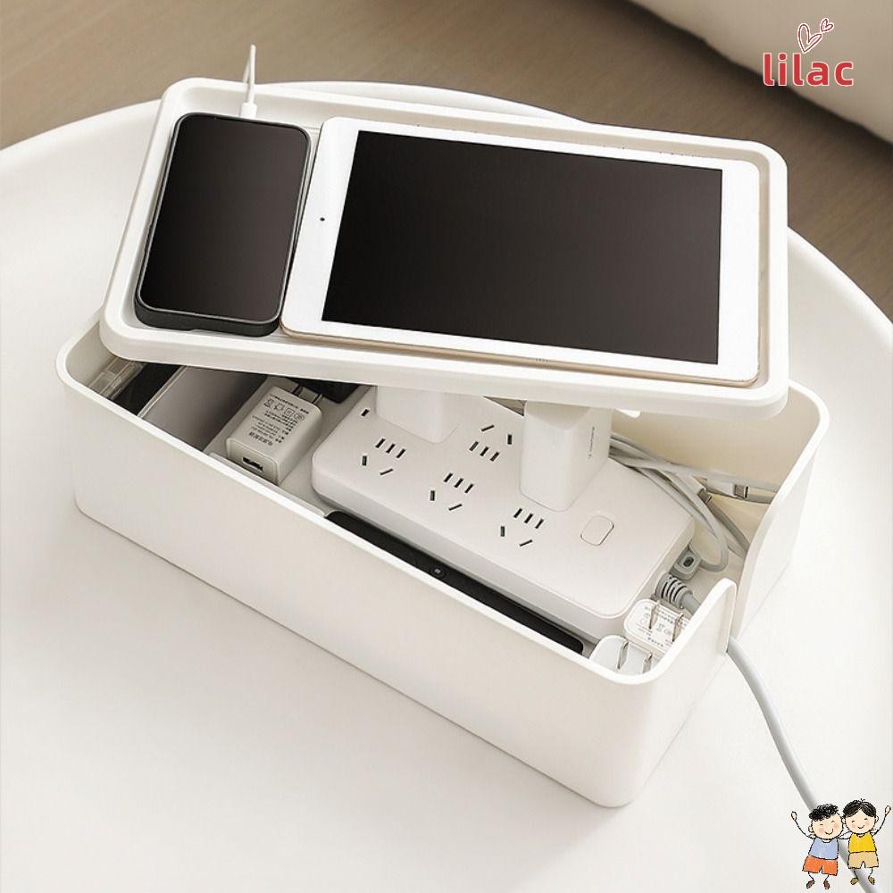LAC Cable Storage Box, Anti-Dust Charger Socket Power Strip , Line ...