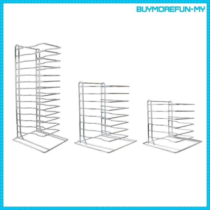 [BuymorefunMY] Pizza Rack, Baking Tray, Multipurpose Pizza Holder ...