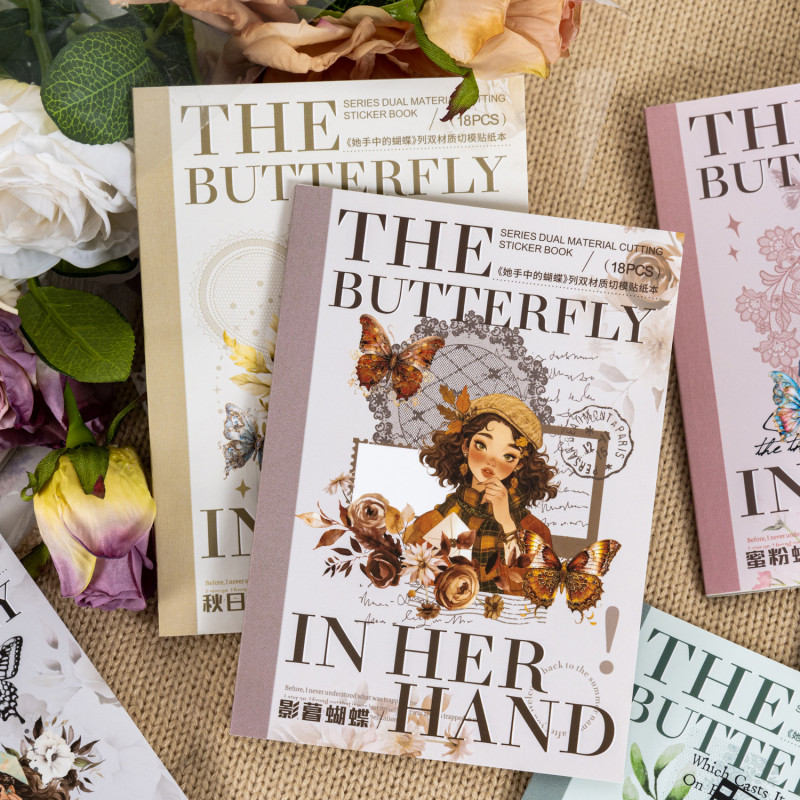 ENWEI 18 Sheets [The Butterfly In Her Hand Series] Aesthetics Journal ...