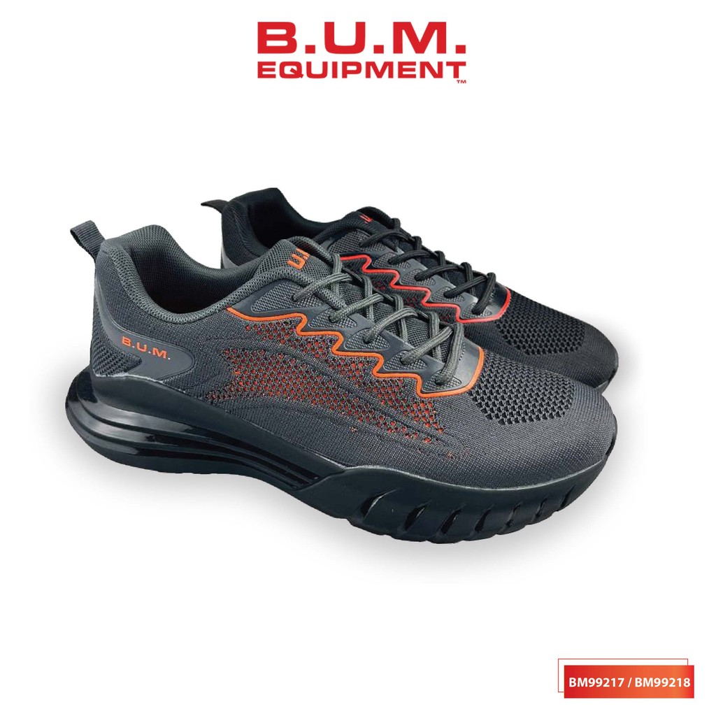 BUM Equipment Men's Shoe BM99217/BM99218 Black x Red/Grey x Orange ...