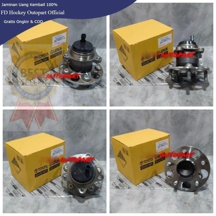 Original innova innova zenix 2022 2023 rear wheel nap bearing | Shopee ...