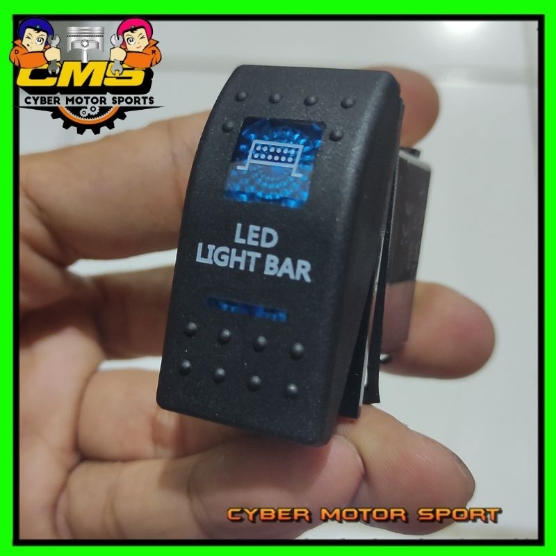 TOMBOL Universal 12volt 24volt Car light switch. LED Vehicle light switch rocker switch button ...