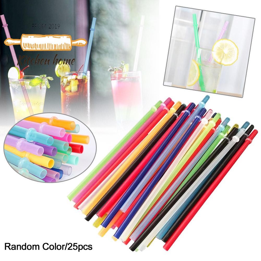 Reusable Plastic Straws For Tumbler Extended Straw With Ring Hard Straw ...