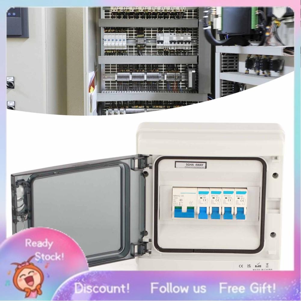 Ujewndju Distribution Box Junction Boxes 100A Master Switch Waterproof ...