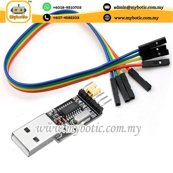 CH340G USB To TTL UART Serial Converter Module | Shopee Malaysia