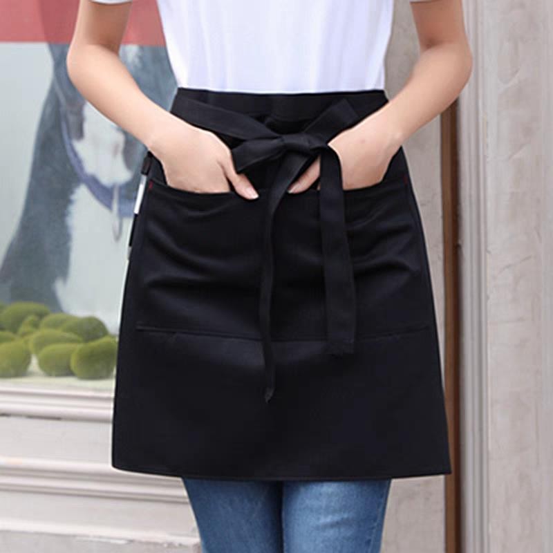Noble Waiter Half Apron Female Short Apron Cafe Chef Apron Restaurant ...