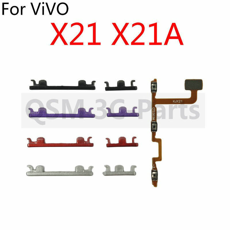 For ViVO X21 UD X21A Power ON OFF Button Flex Volume Button Flex Replacement Repair Parts ...