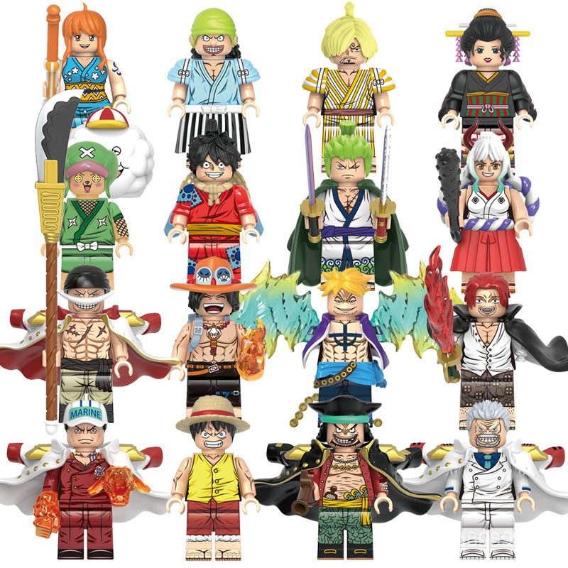 Compatible with Lego Building Blocks One Piece Third Party Minifigures ...