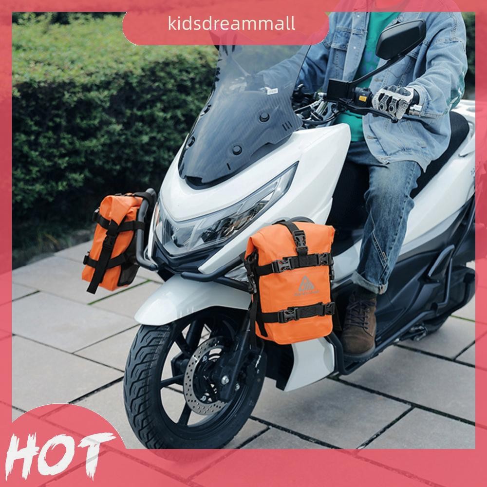 [KidsDreamMall.my] Motorcycle Bumper Bag Waterproof 8L Moto Saddle ...