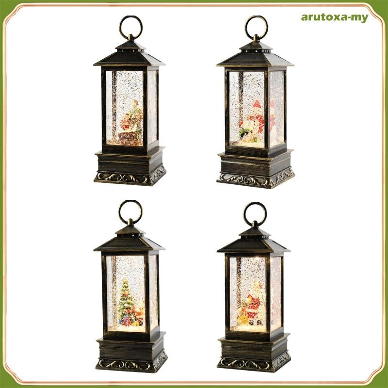 [ArutoxaMY] Christmas Lantern Music Box Snow Globes Musical Box with ...