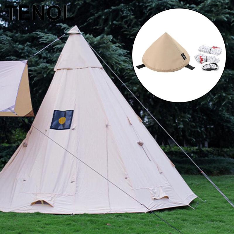 TENOL Tarp Connection Adapter Tent Rope Carabiner Guy Rope Tent Hat for ...