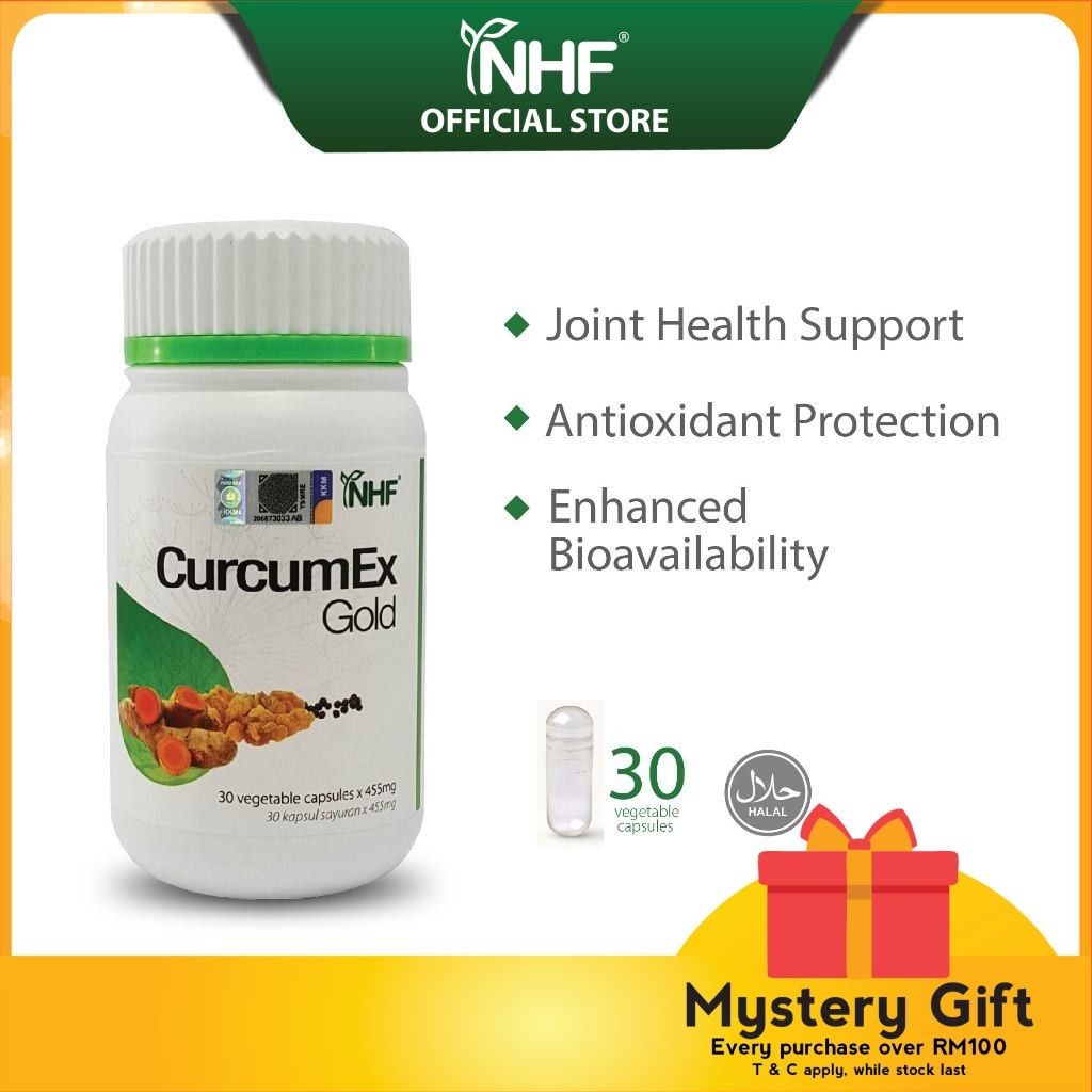 NHF Curcumex Gold (30 Capsules) | Shopee Malaysia