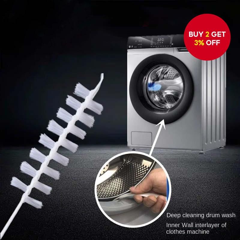 Long Handle Washing Machine Cleaning Brush - Reaches Drum, Inner Walls ...