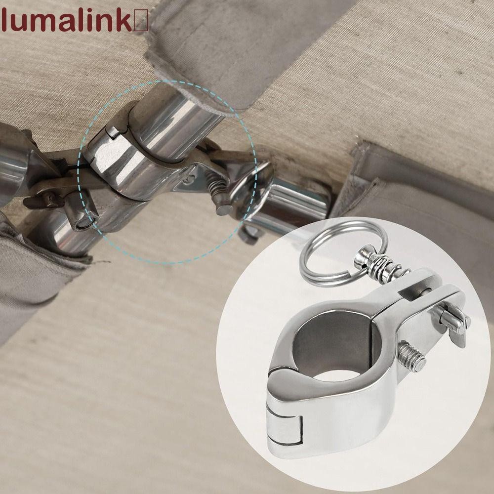 LUMALINK Boat Top Hinged Jaw Slide Clamp, Stainless Steel 316 Deck Side ...