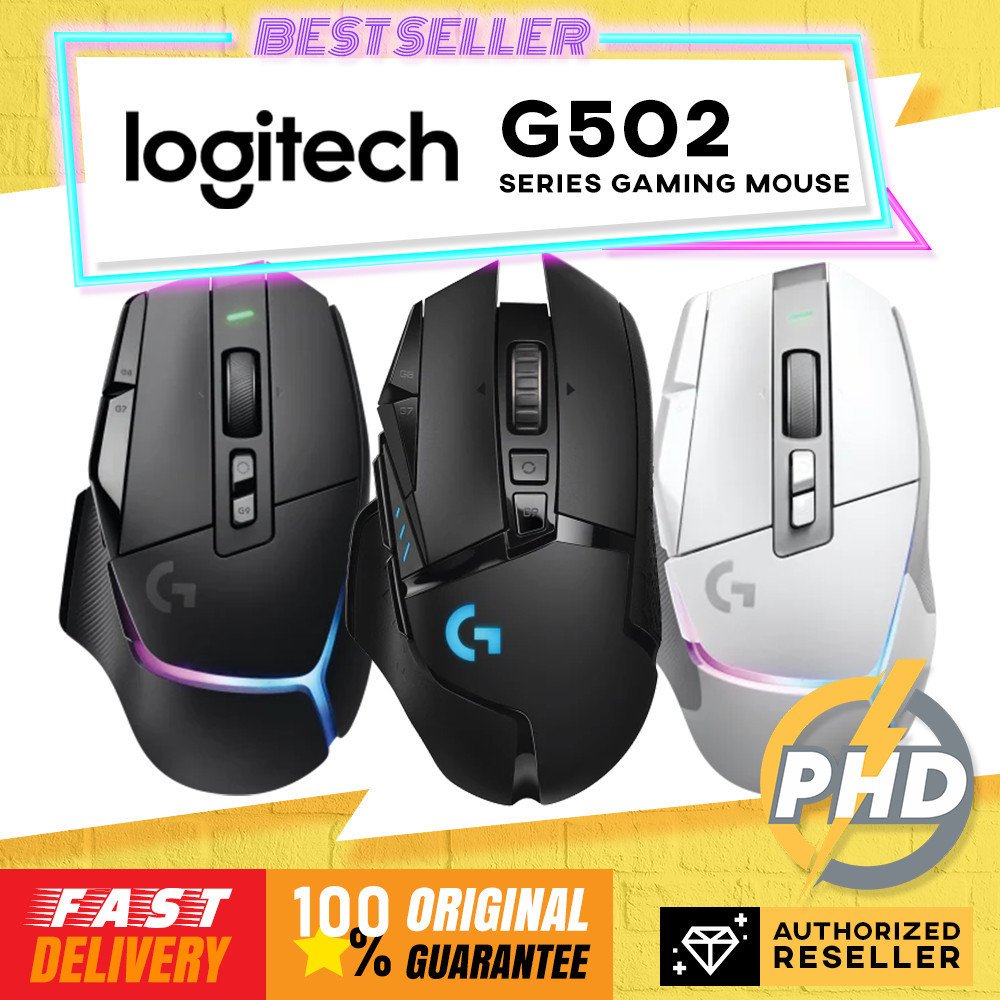 Logitech G502 Hero/ G502 X Wired/ G502 X Plus/ G502 Wireless Gaming ...