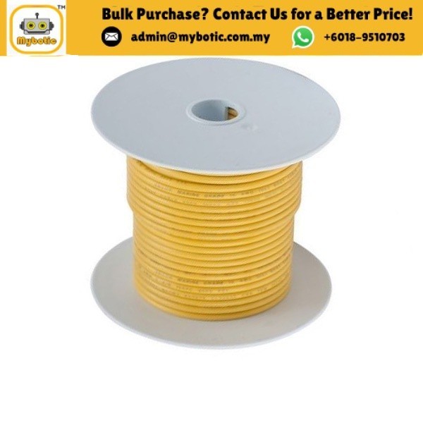 Multi Core Wire AWG 26-Mix Yellow | Shopee Malaysia