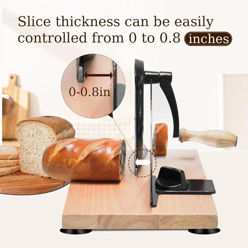 [A&S Aug] Manual Bread Slicer For Homemade Sourdough And Crusty Bread ...