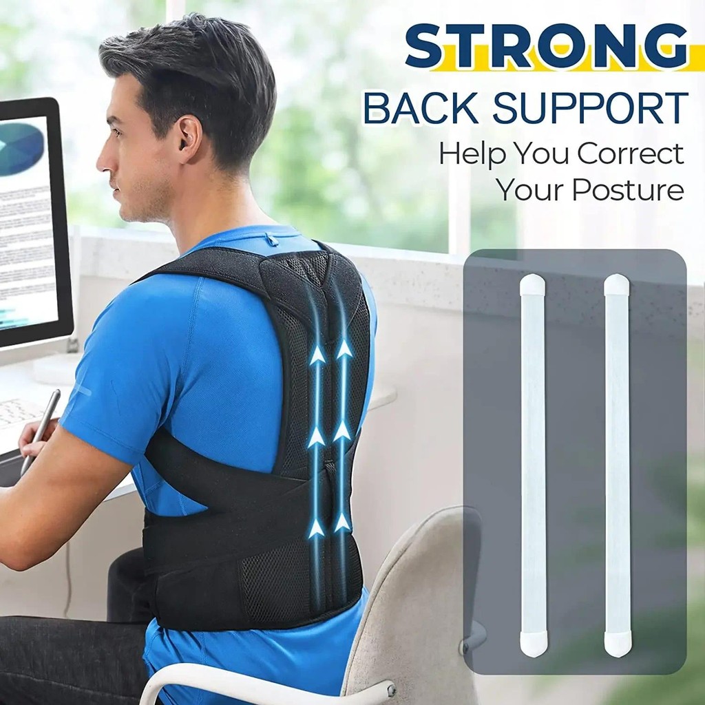 New Upper Back Corrector Back Straight Posture Corrector Posture ...