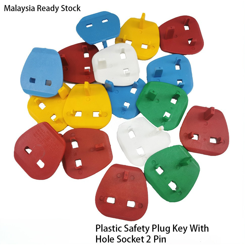 Plastic Safety Plug Key With Hole Socket 2 Pin 2 pin to 3 pin Converter ...