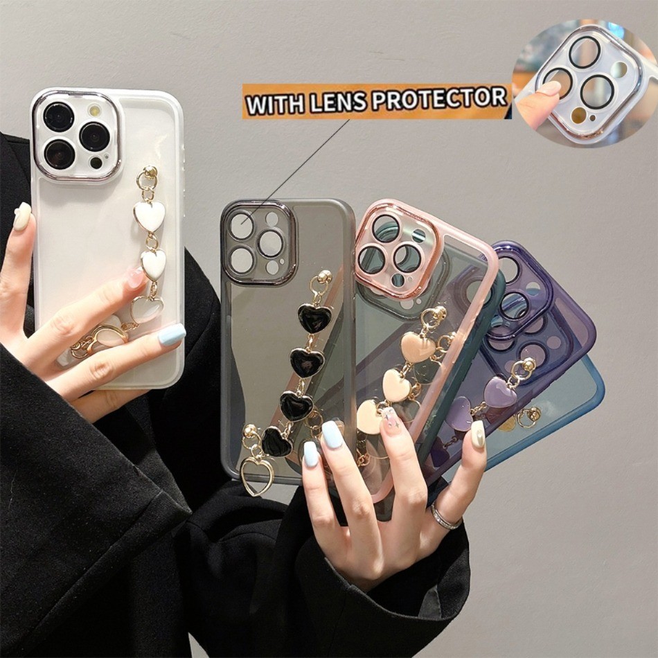 Love Chain Casing Samsung Galaxy A05 A05s A04 A04e A04s A03 A03s A03 Core A02 A02s A50 A20 With ...