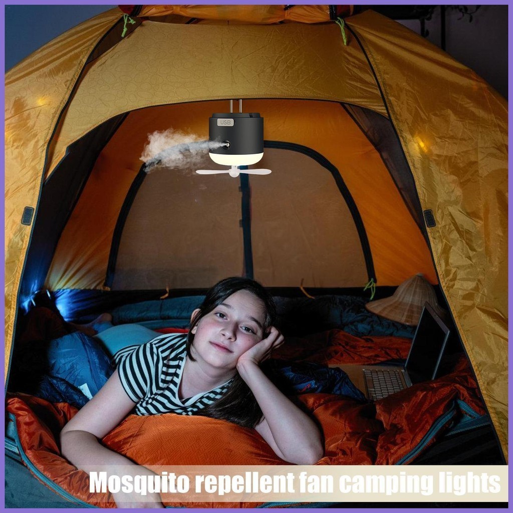 Camping Light Mosquitoes Repeller Fan Flying Fly Trap Indoor Fly Trap ...