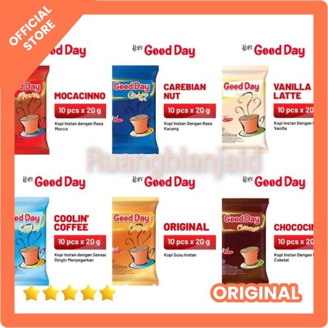 Good Day Instant Coffee 10pcs | Shopee Malaysia